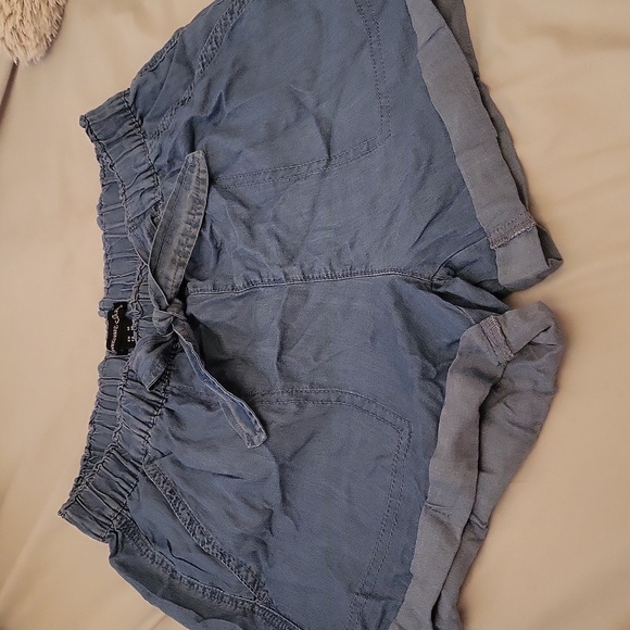 street wear sociaty | Shorts | Cute Blue Shorts With Elastic Waist And ...